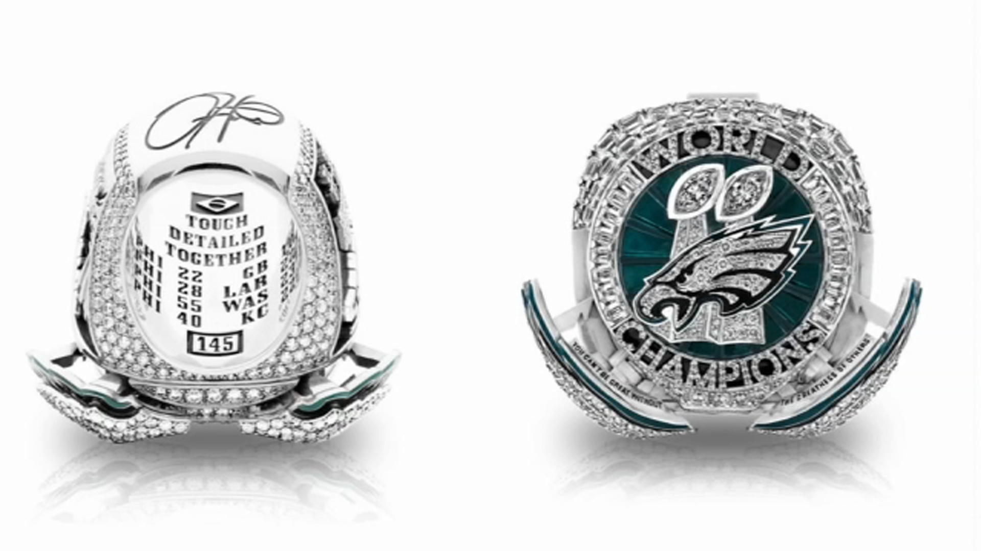 Inside the Eagles' $100K Super Bowl LIX Rings