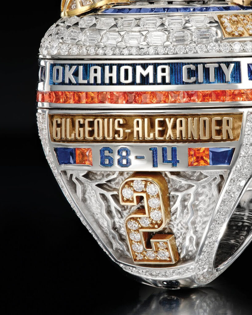 OKC Thunder Unveil 2025 Championship Rings: A $50k Ring Inside a Ring ...